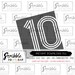 10 Svg Ten Svg Birthday 10th Svg Tenth Bday 10 Birthday Boy DIY ...