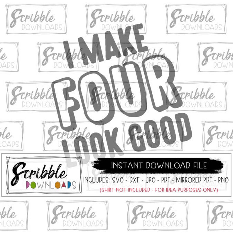 4 Svg Four Bday Svg 4th Birthday Svg Fourth 4 Birthday Girl Boy 4 ...