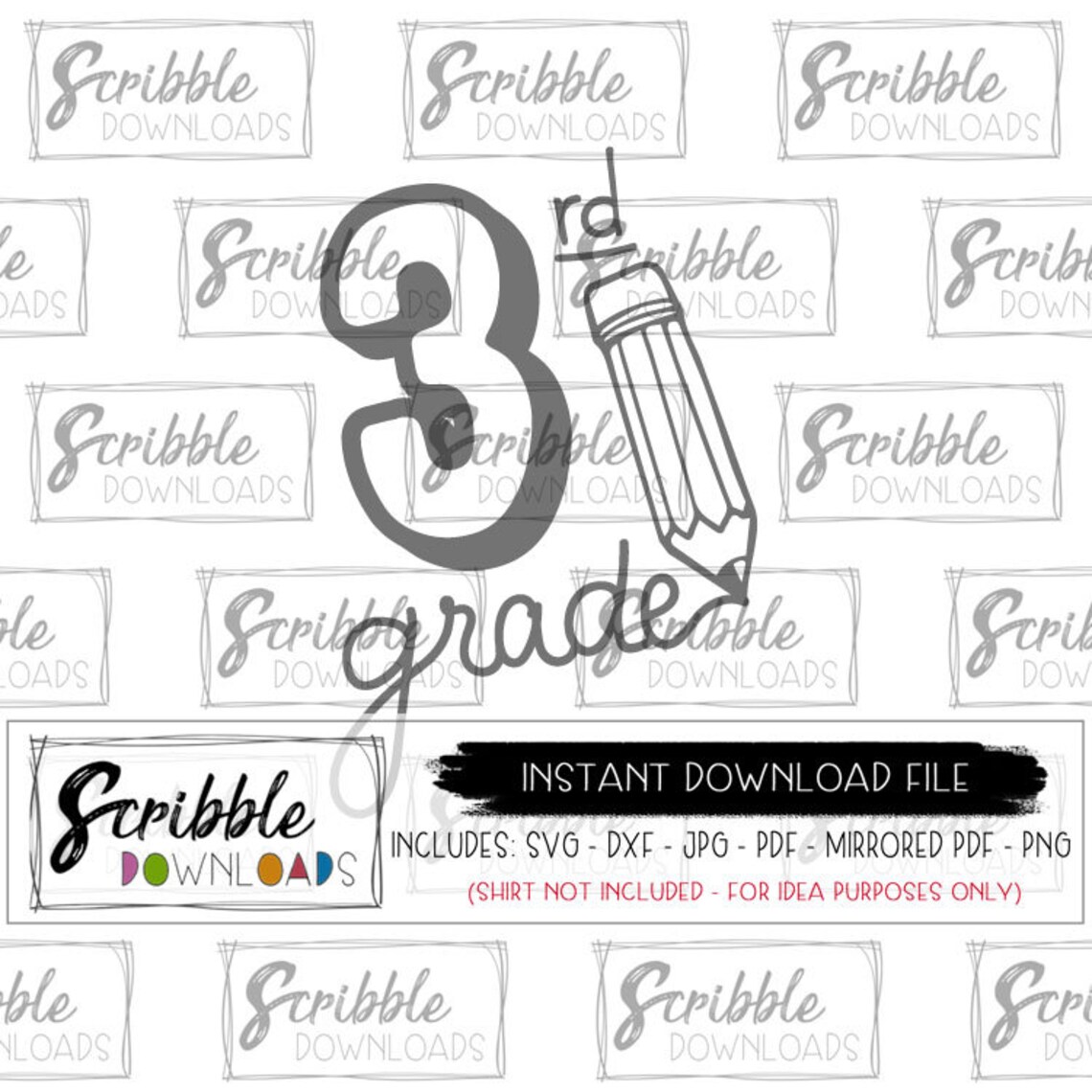 Third Grade Svg School 3rd Grade Svg Iron on Shirt Grade Svg - Etsy Canada