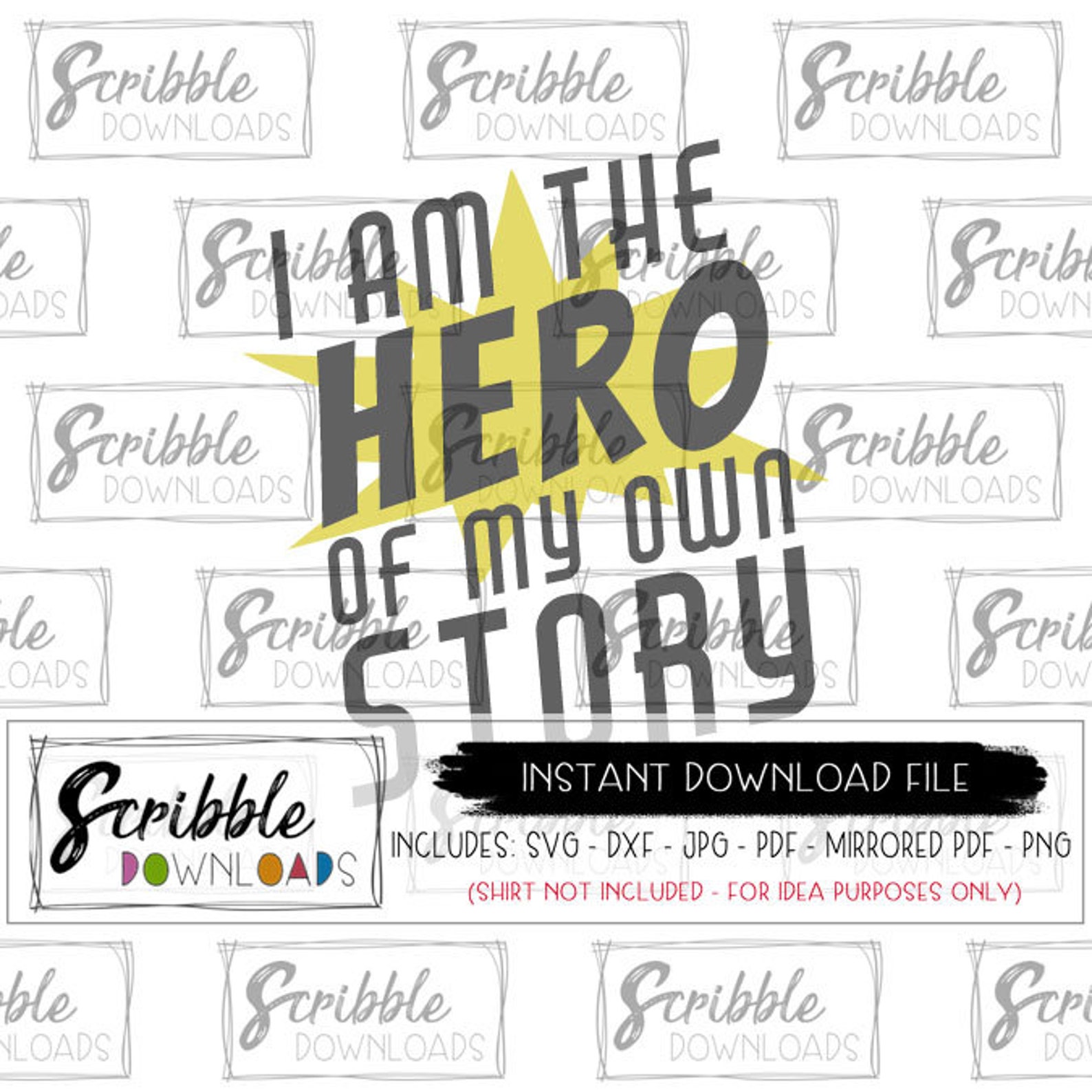 Superhero Svg Super Hero Birthday Svg Hero of My Own Story - Etsy