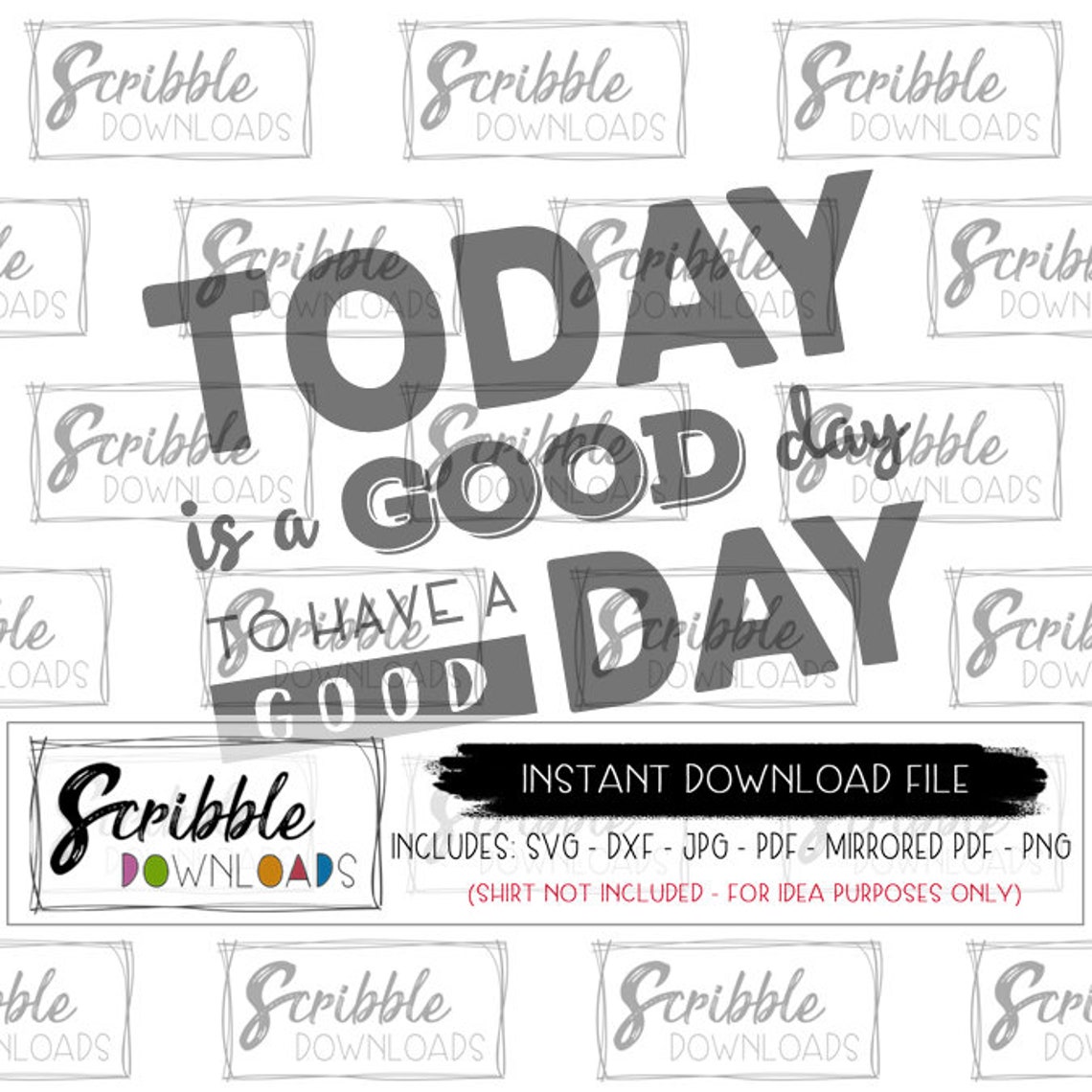 Today is a Good Day Svg Farmhouse Svg Home Dxf Family Svg Wood - Etsy