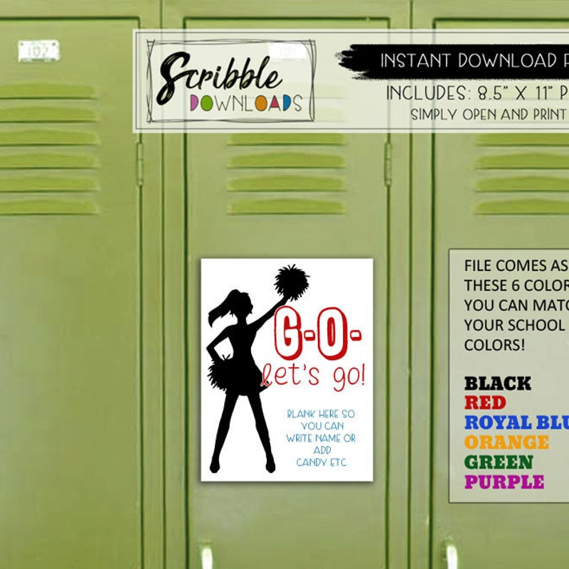 Cheerleader Signs - Etsy