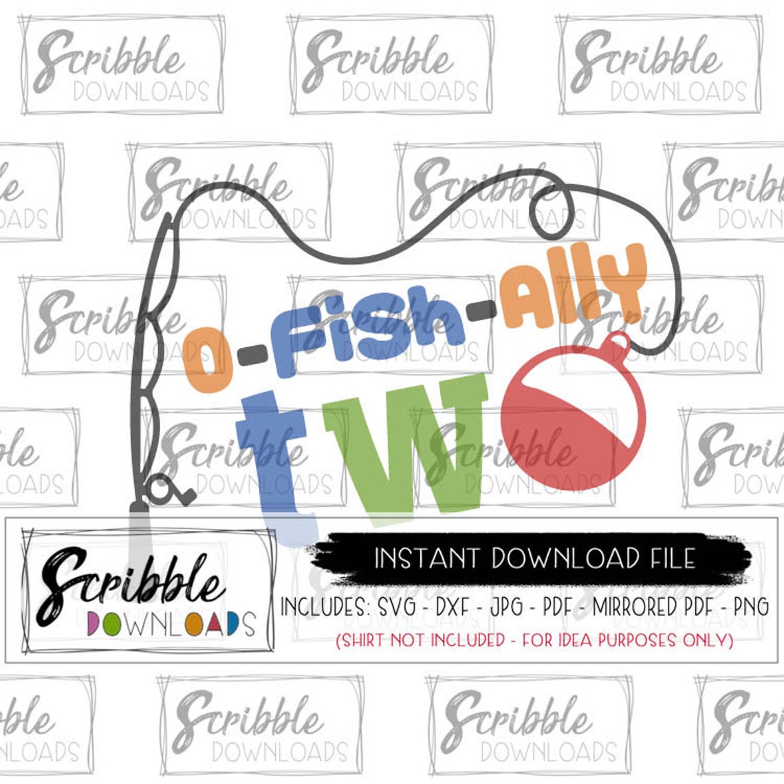 O FISH ALLY 2 Two 2nd Second Birthday Fishing Fish Swim Party | Etsy