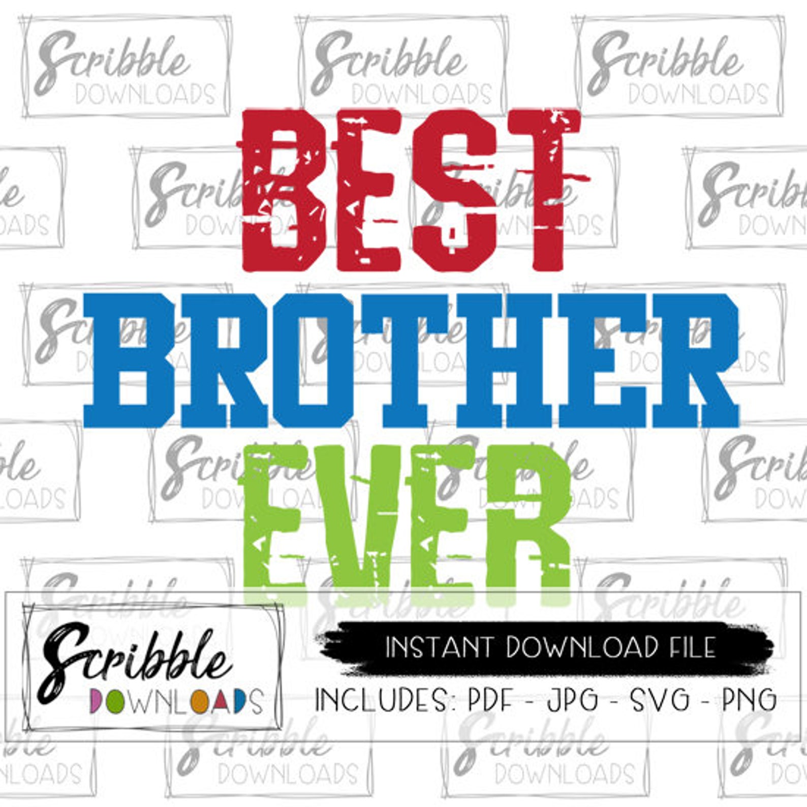 Big Brother SVG Bro Svg Best Brother Svg Printable Big - Etsy