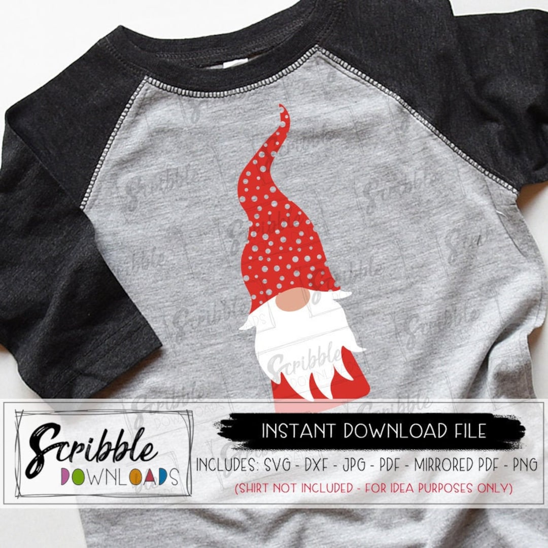 Christmas Elf Gnome Svg Dxf Elves SVG Silhouette Cricut Vinyl Cut File ...