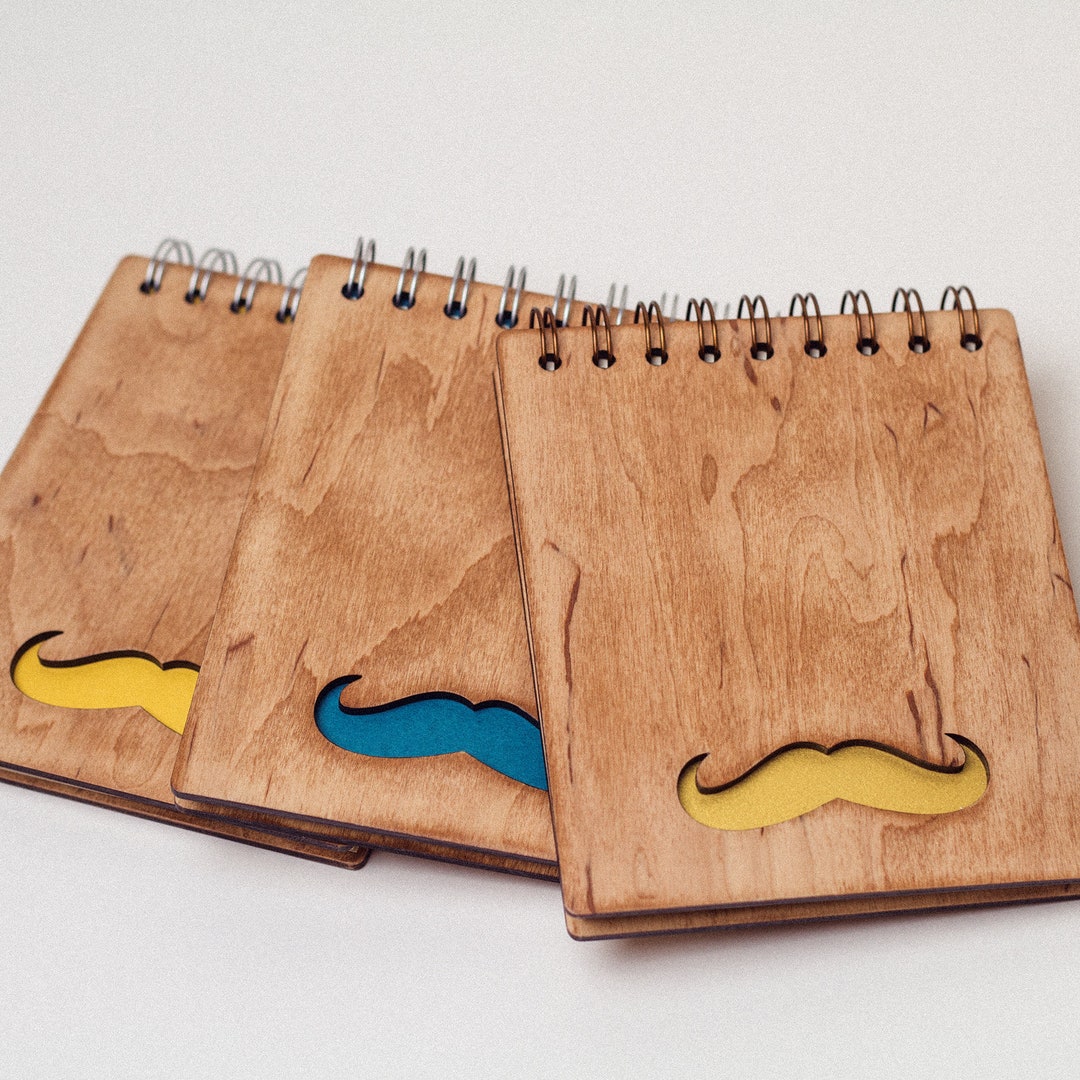 Wood Notebook / Eco Friendly Wood Notebook / Valentine's Day Gifts - Etsy