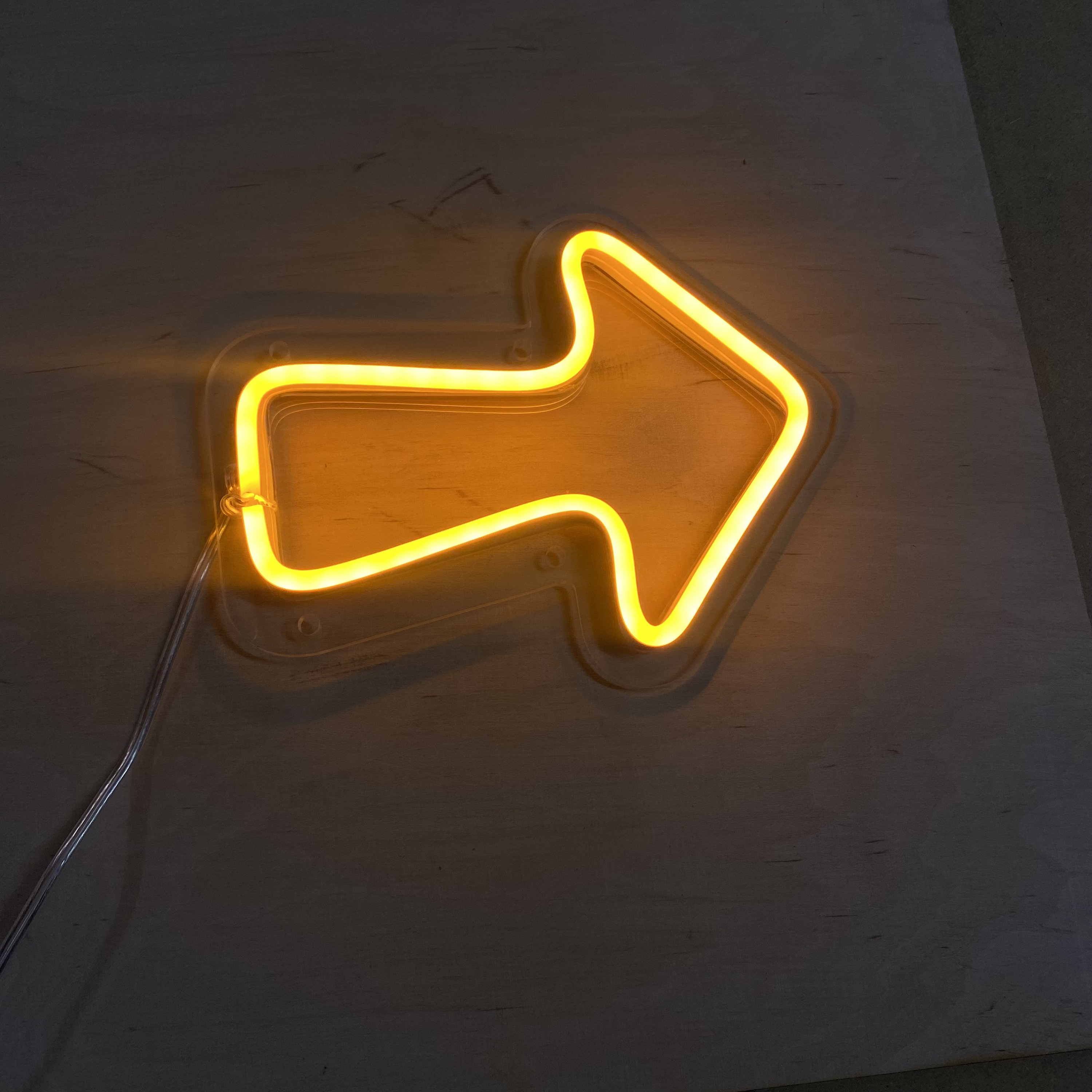 Unique Arrow LED Neon Sign Custom Handcrafted Illumination - Etsy
