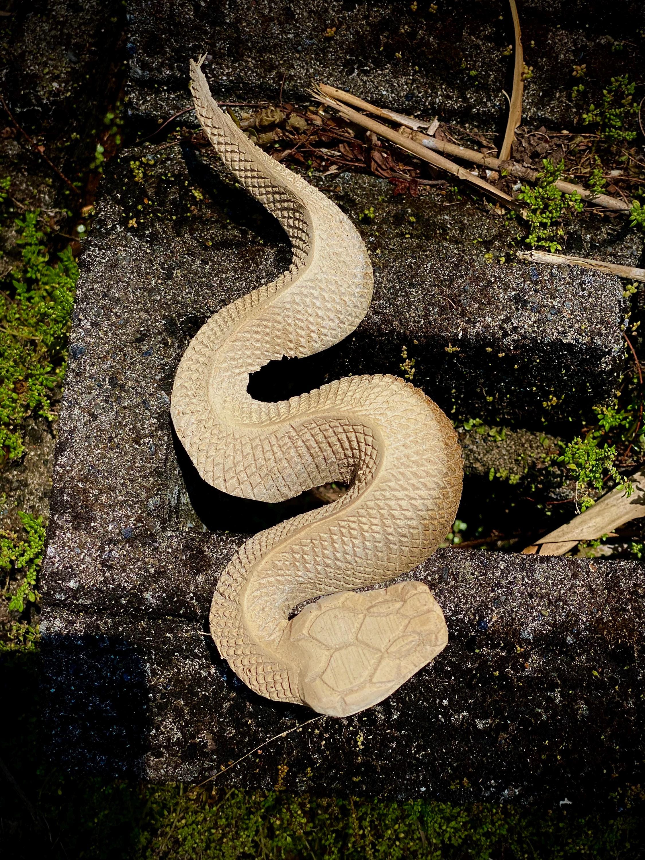 Wooden Snake Figure Bali – Perfect New Year’s and Christmas Gift 20 Cm ...