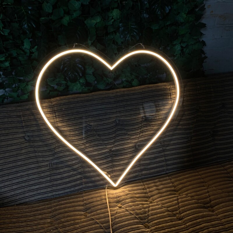 Glowing Heart - Etsy