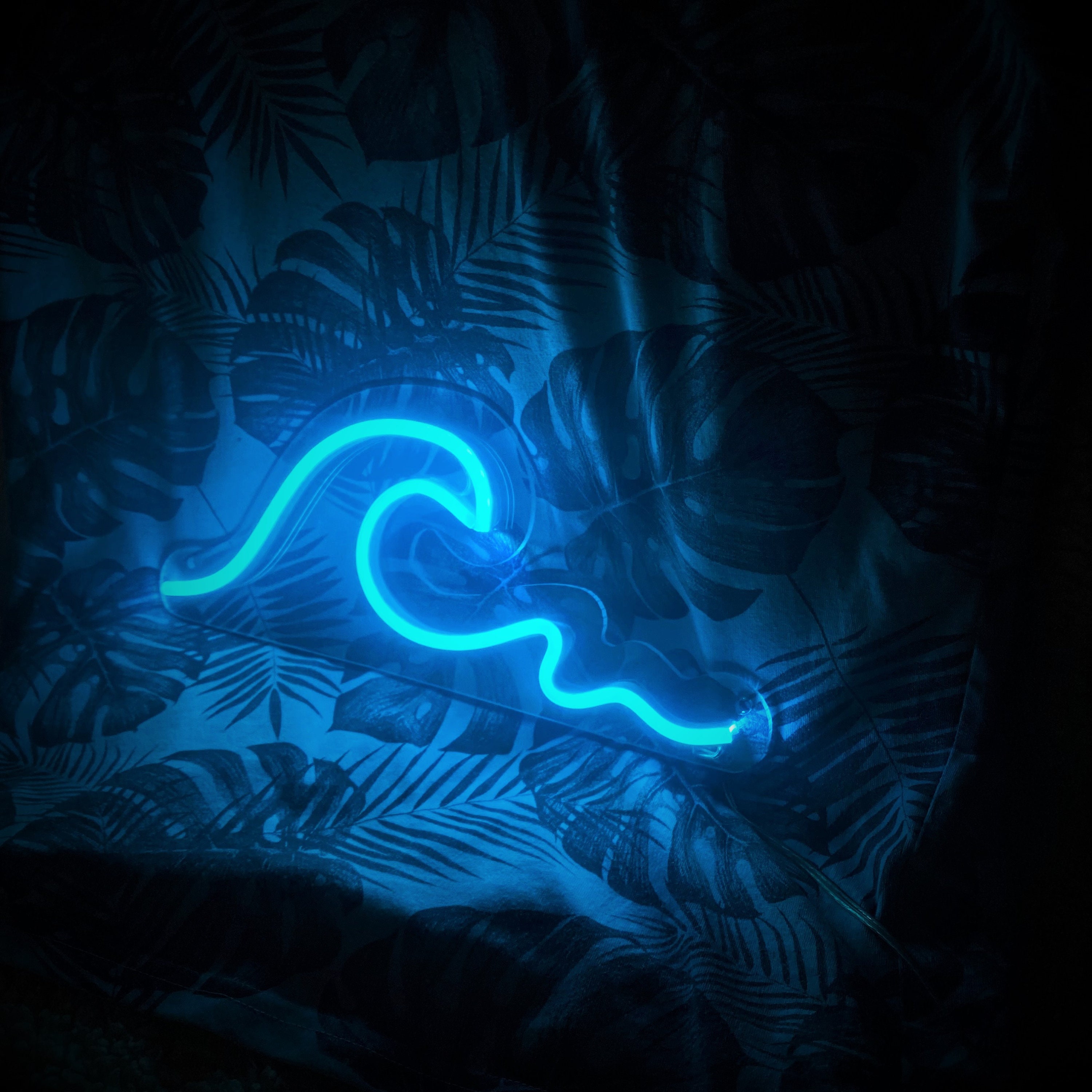WAVE NEON SIGN Led Neon Sign for Bedroom or Living Room Decor - Etsy