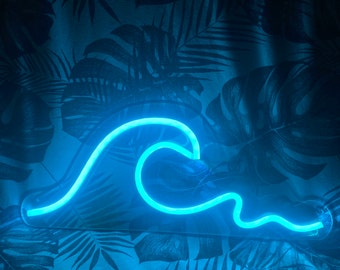 Wave Neon Sign - Etsy