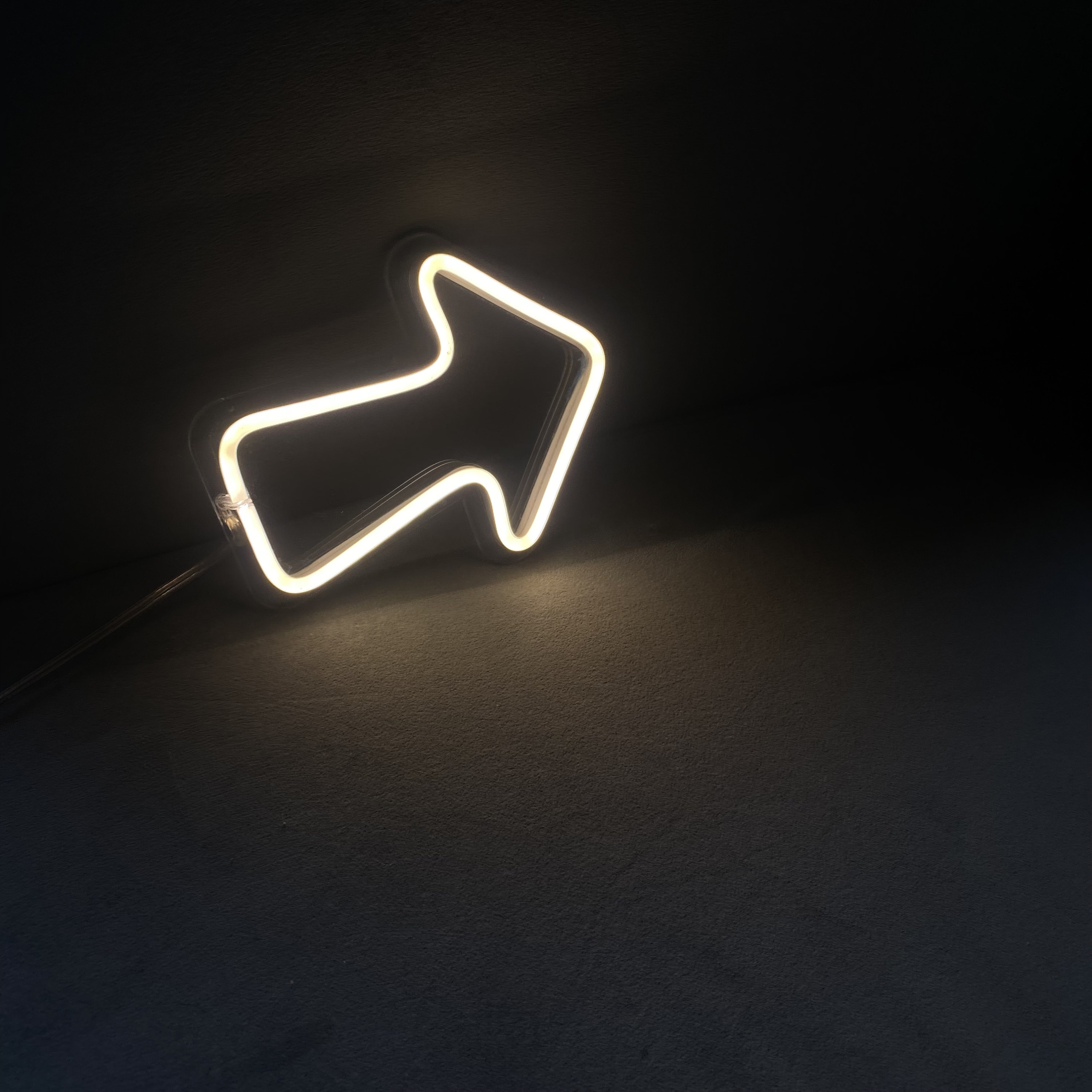 Classic Neon Arrow Sign - Etsy