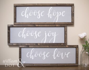 Choose hope | Etsy