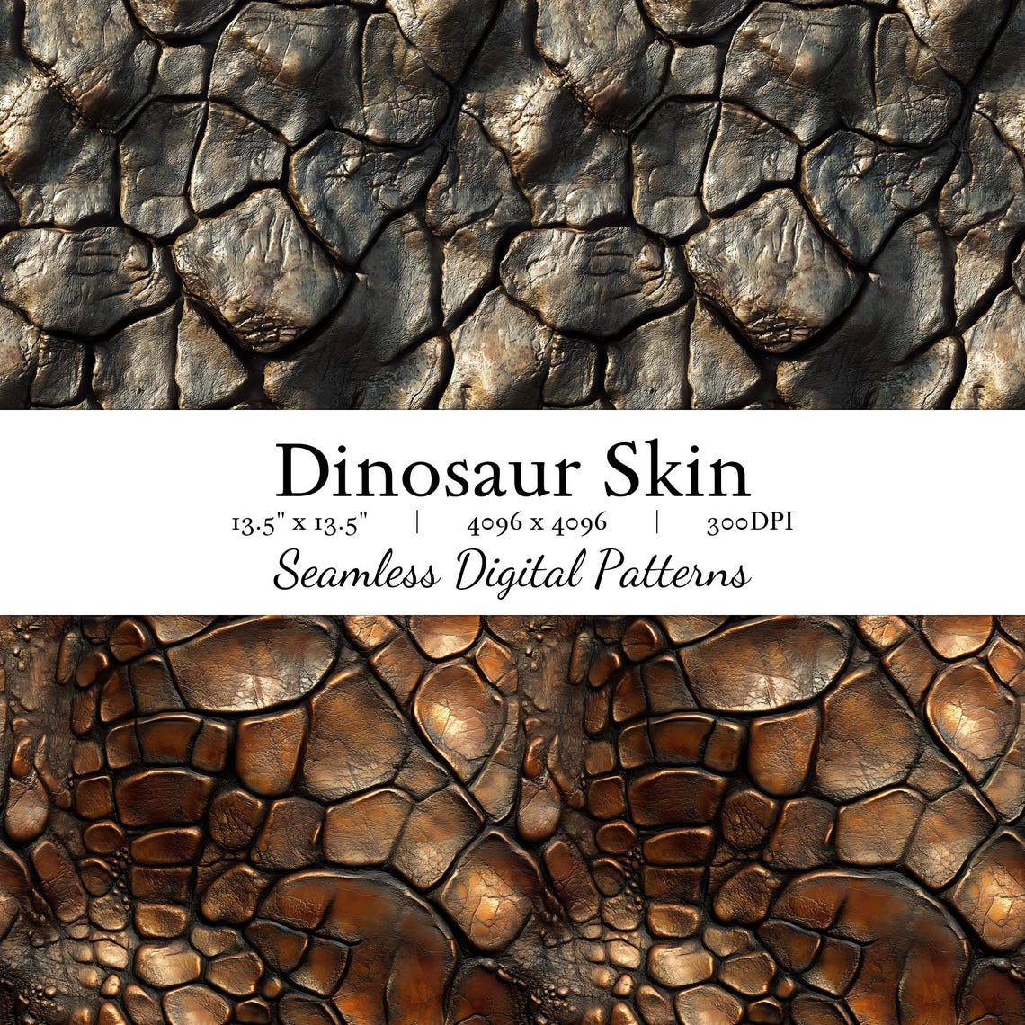 Dinosaur Skin | 8 High Quality Seamless Prints | PNG Digital Pattern - Etsy