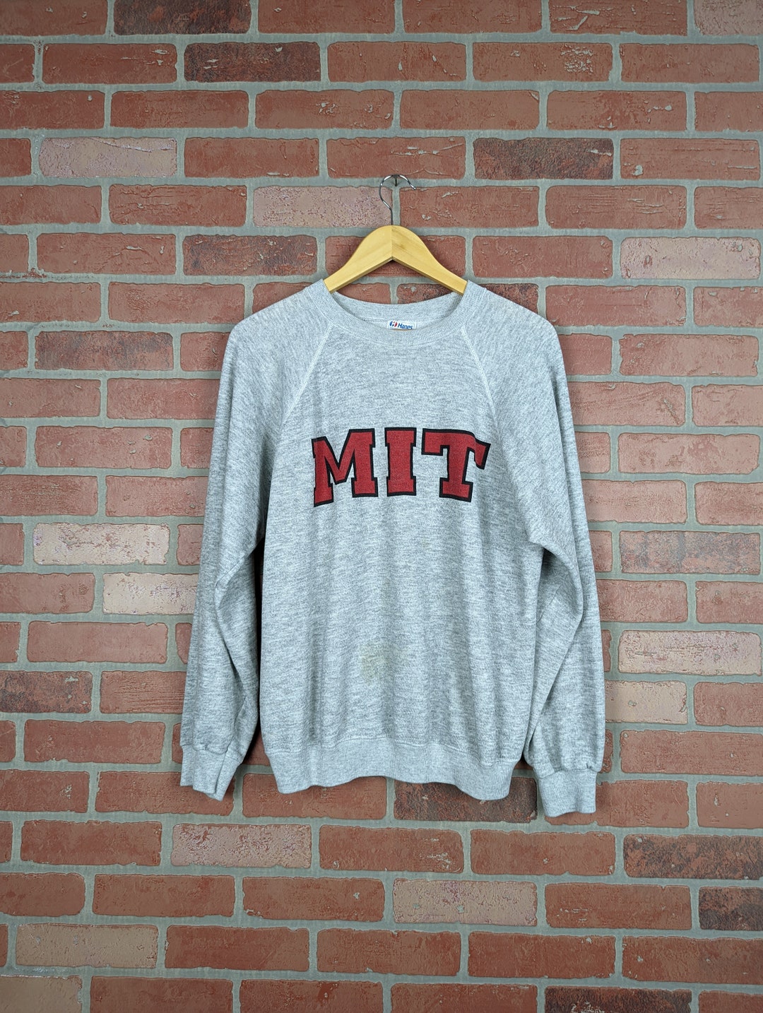 Vintage 80s MIT ORIGINAL Crewneck / Sweatshirt - Large - Etsy