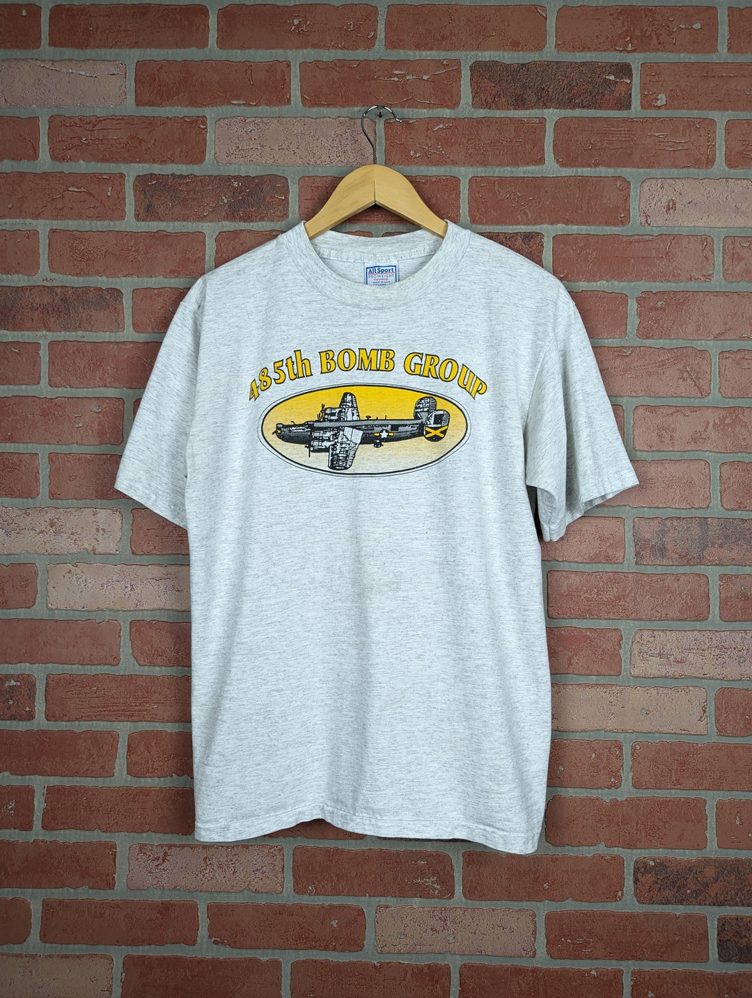 Vintage 90s 485th Bomb Group ORIGINAL Military Tee - Large - Etsy