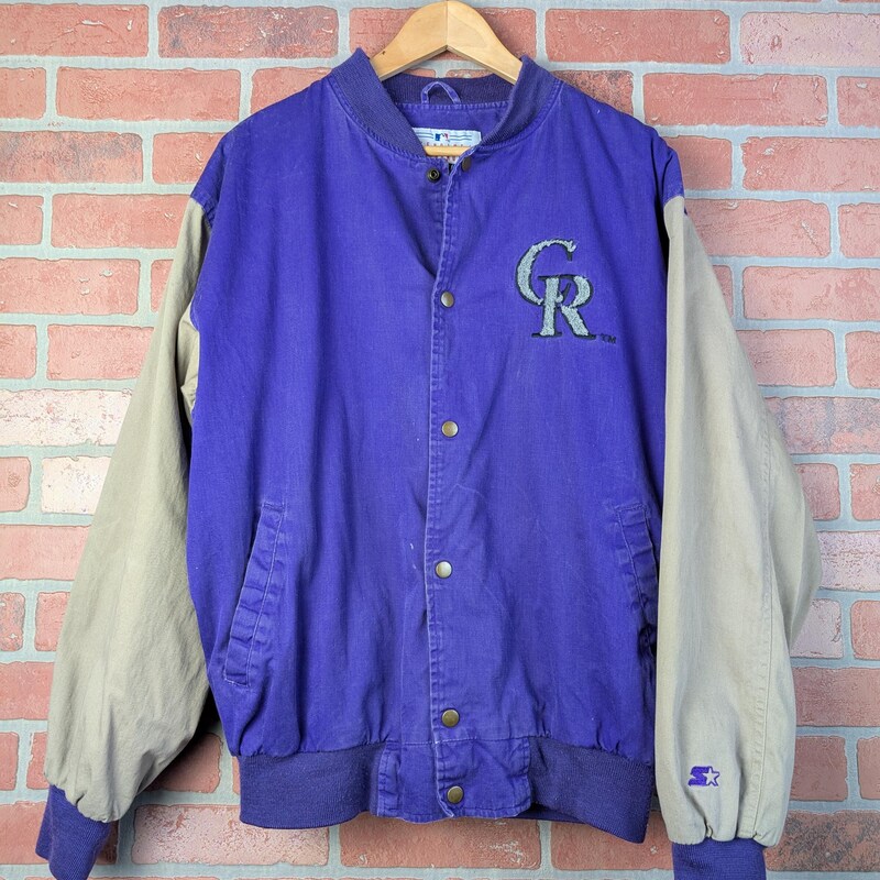 90s Baseball Jacket - Etsy