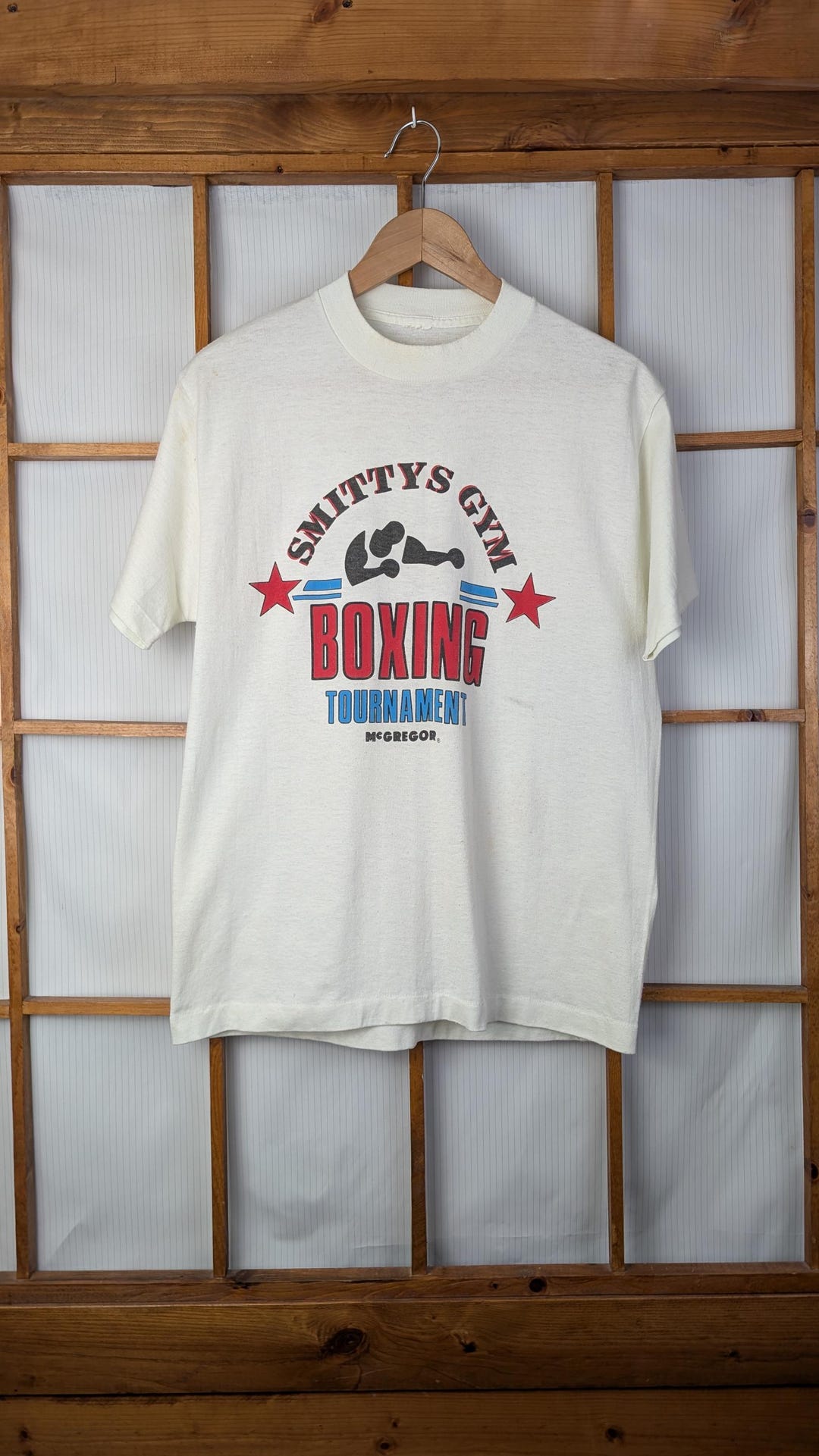Vintage 80s Smitty's Gym Boxing Tournament Tee - Large - Etsy