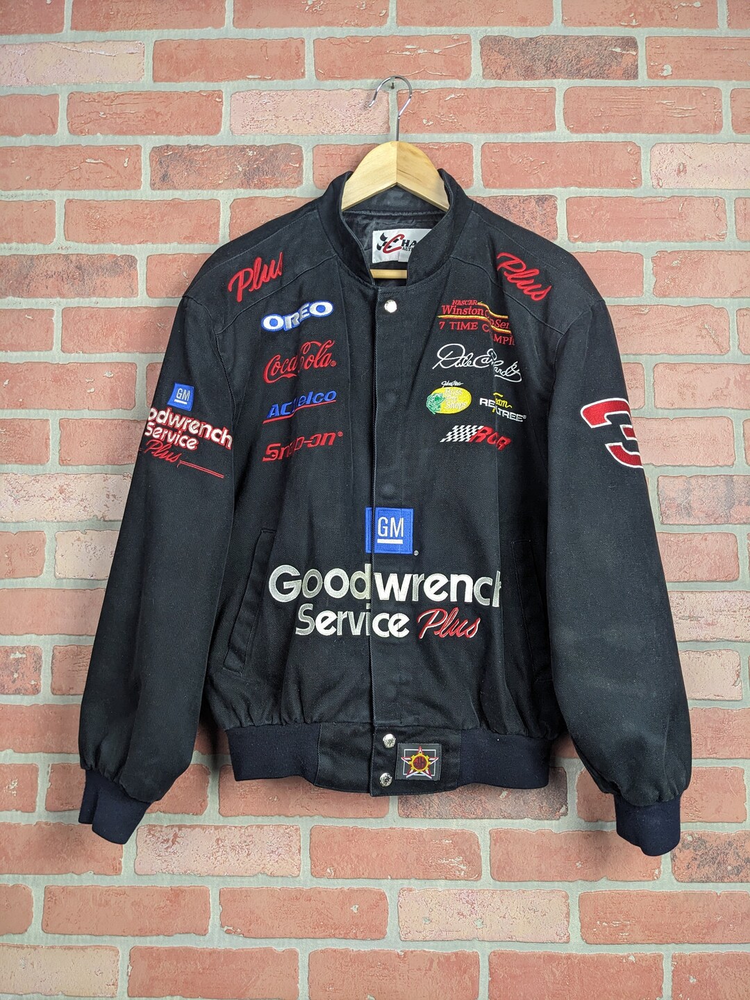 Vintage 90s 00s NASCAR Racing Goodrich Service Plus ORIGINAL Jeff ...