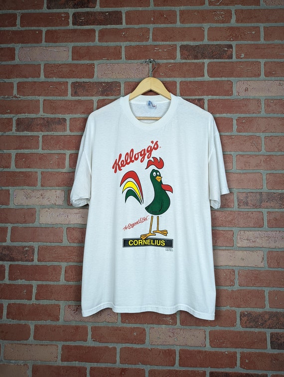 Vintage 1993 Kellog's Cornelius ORIGINAL Mascot Tee -… - Gem