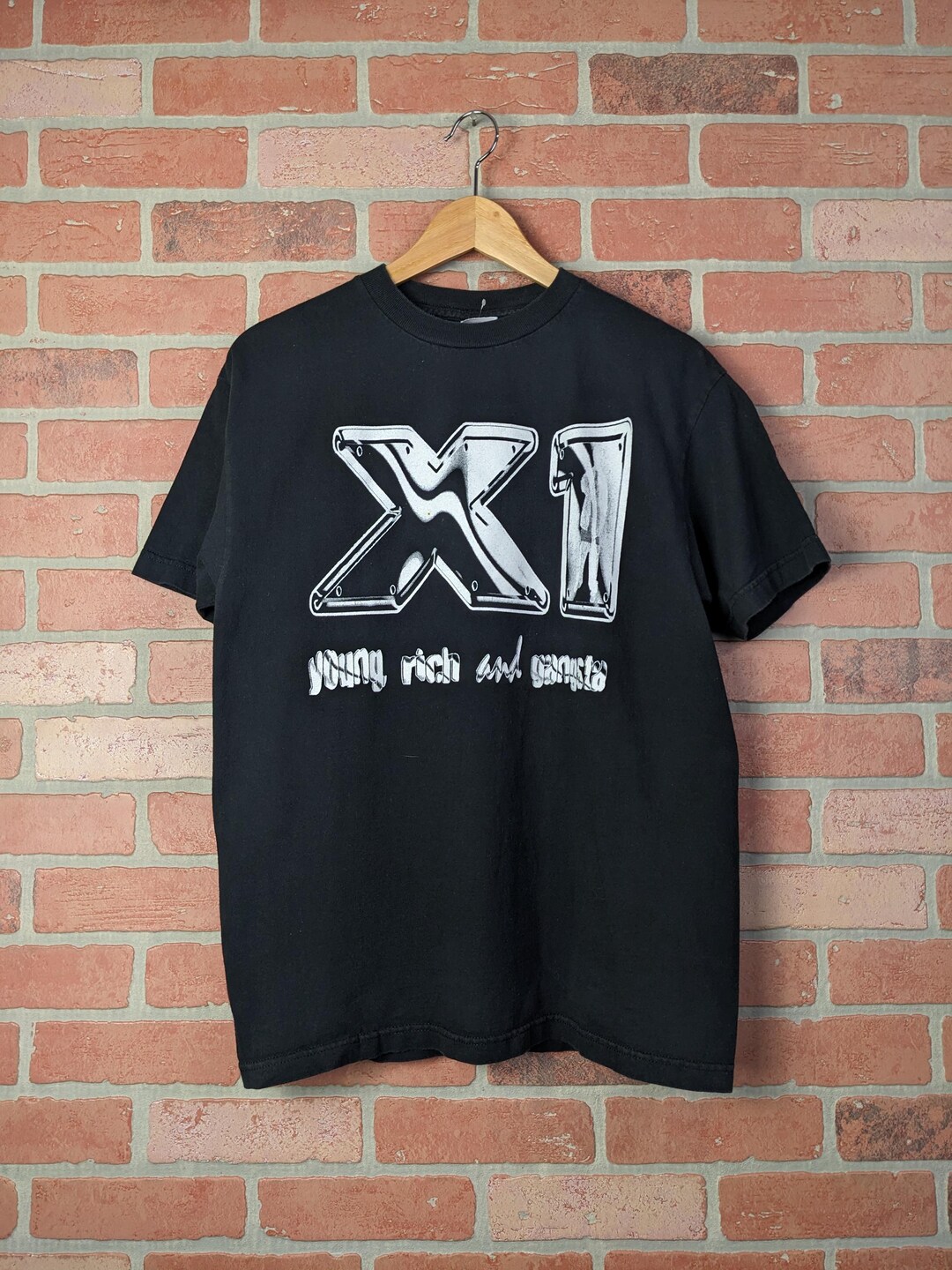 Vintage 00s Y2k X1 Young, Rich, and Gangsta ORIGINAL Rap Hip-hop Tee - Medium - Etsy