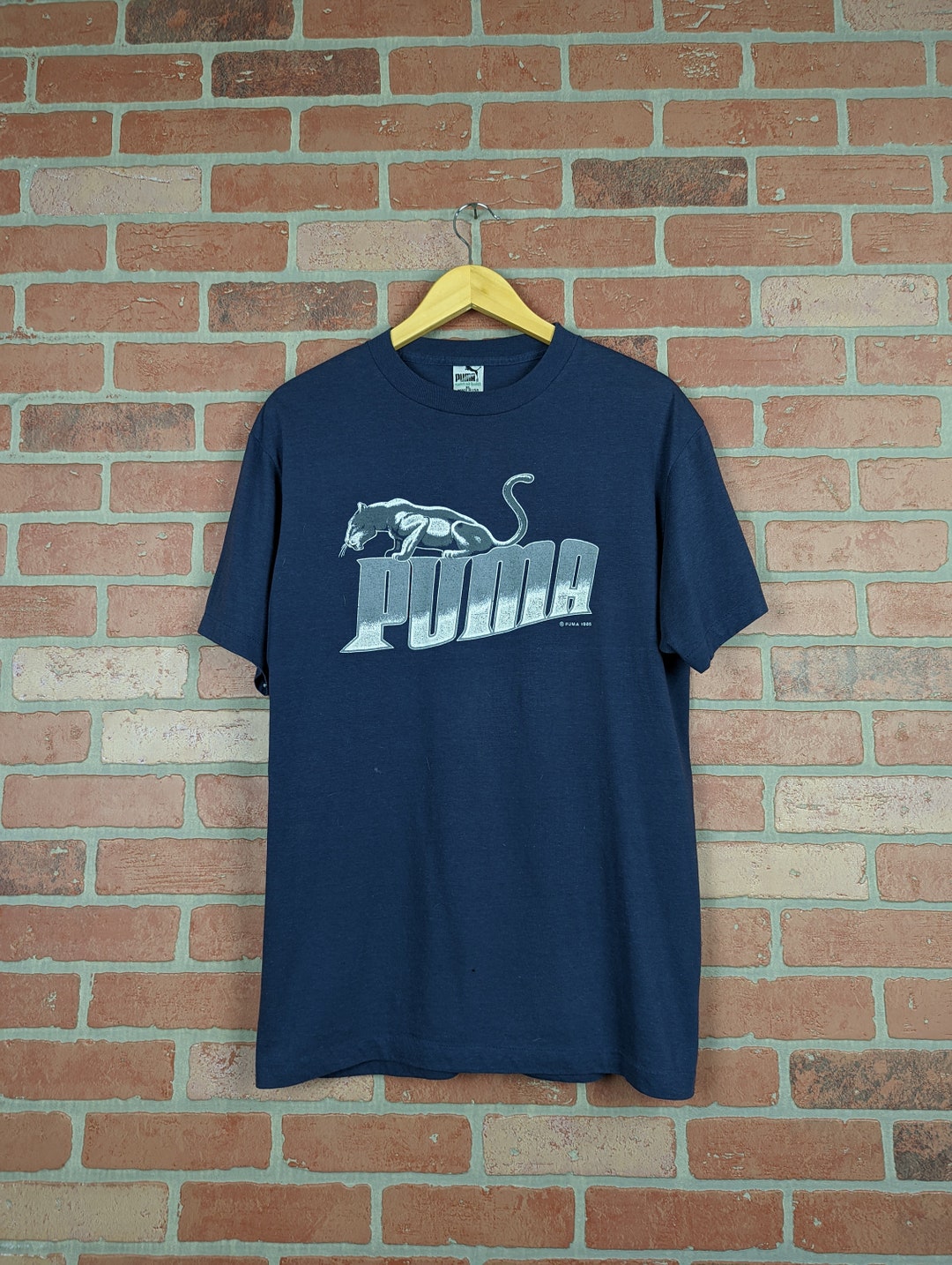 Vintage 1985 Puma ORIGINAL Sports Tee - Grande - Etsy España