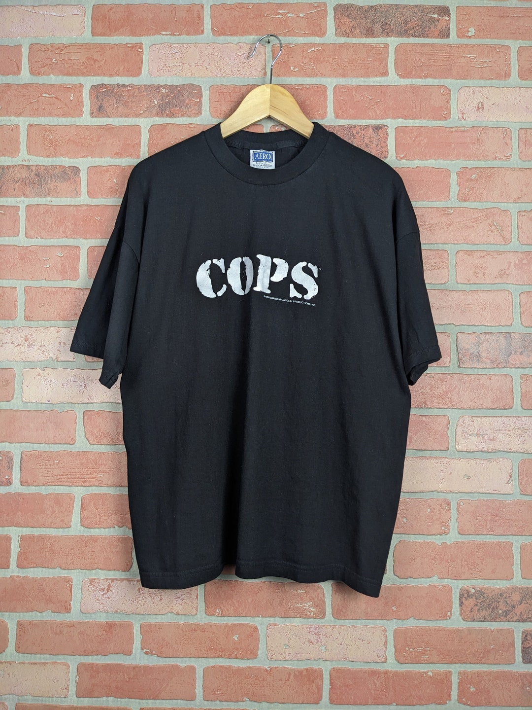 Vintage 1996 Cops TV Series ORIGINAL Promo Tee - Extra Large - Etsy