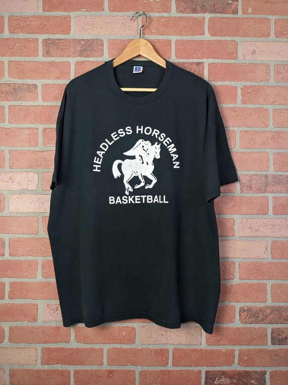Vintage 90s Headless Horseman Basketball ORIGINAL Spo… - Gem