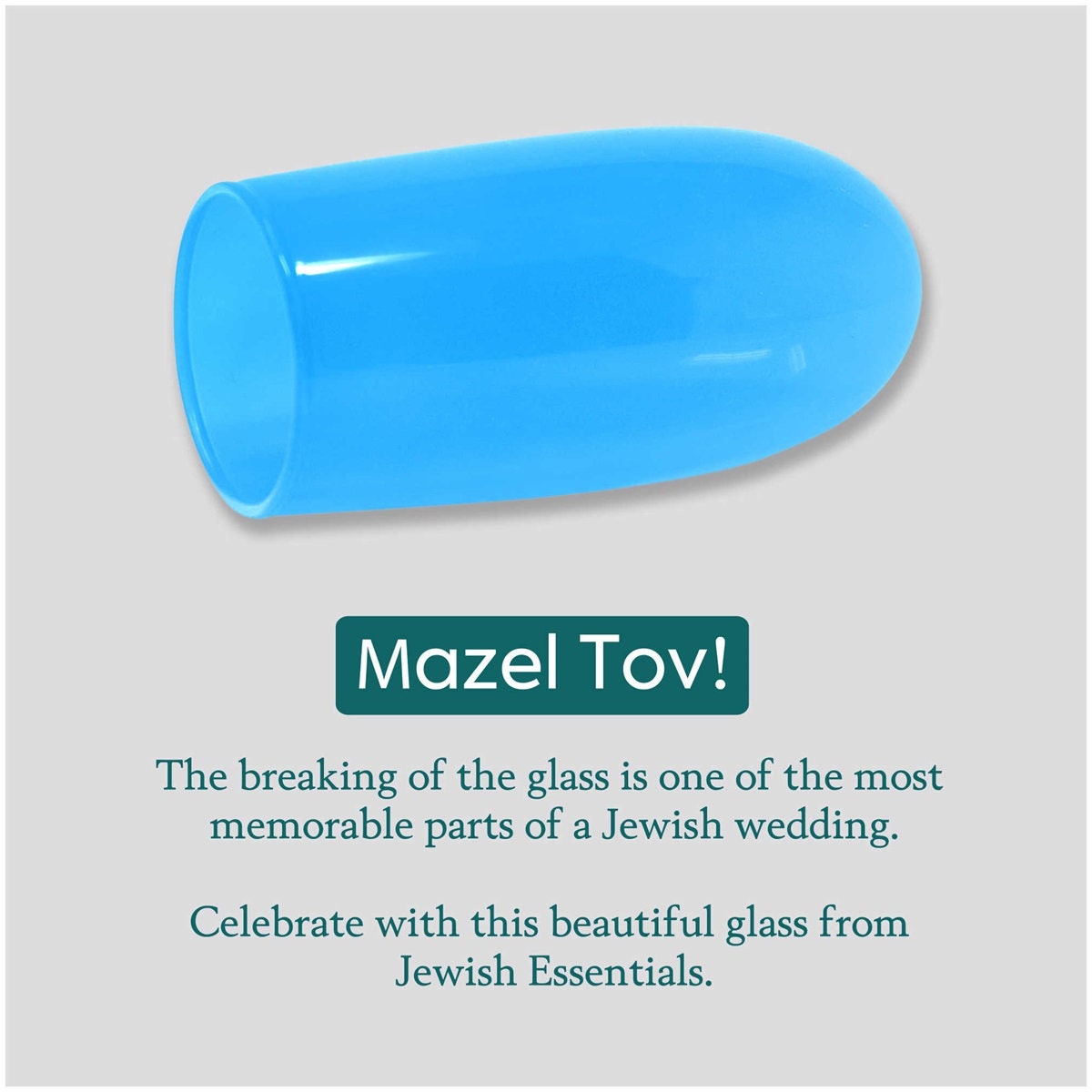Jewish Wedding Chuppah Breaking Glass for Wedding Gift, Keepsake ...