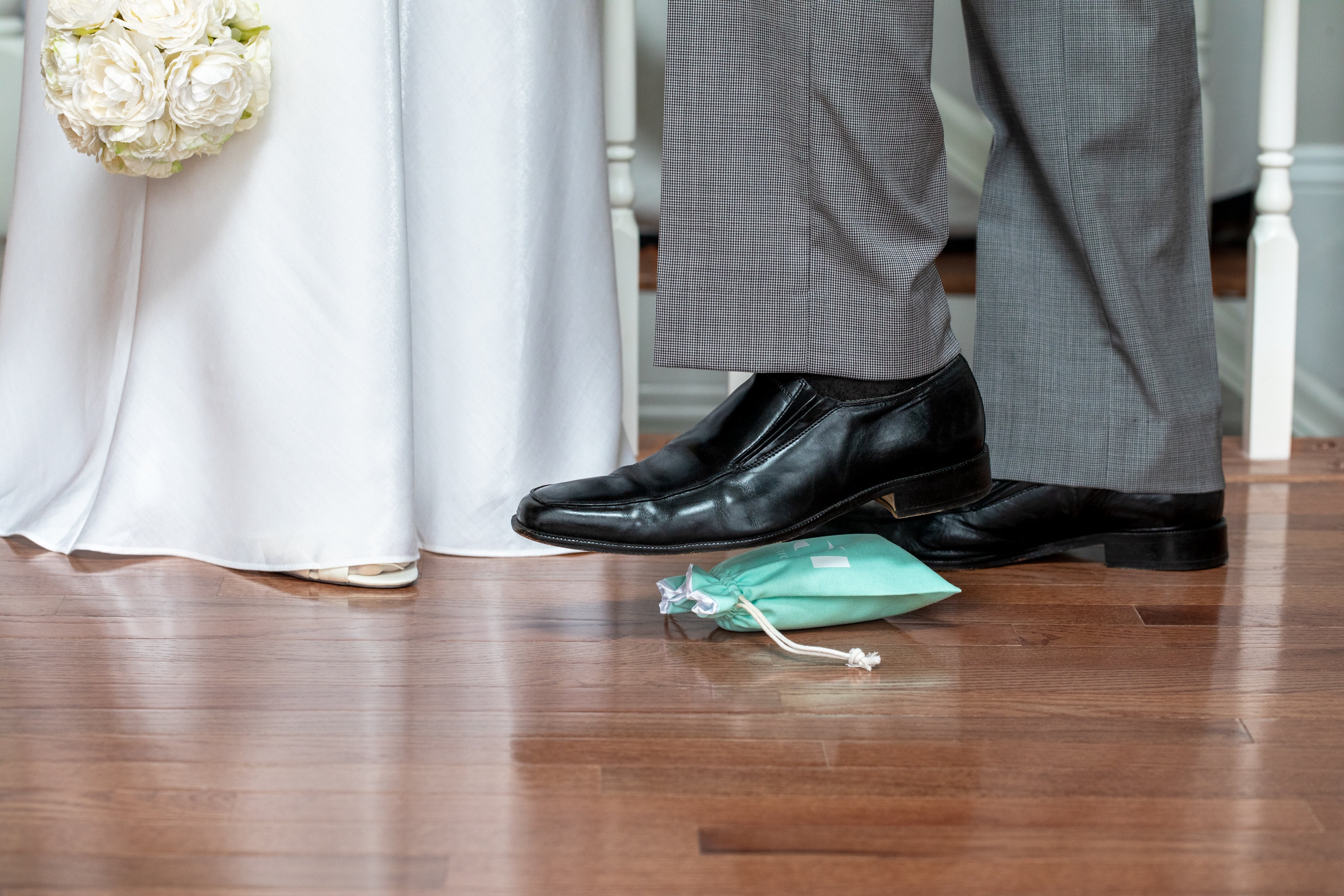 Jewish Wedding Chuppah Breaking Glass for Wedding Gift, Canvas Pouch ...