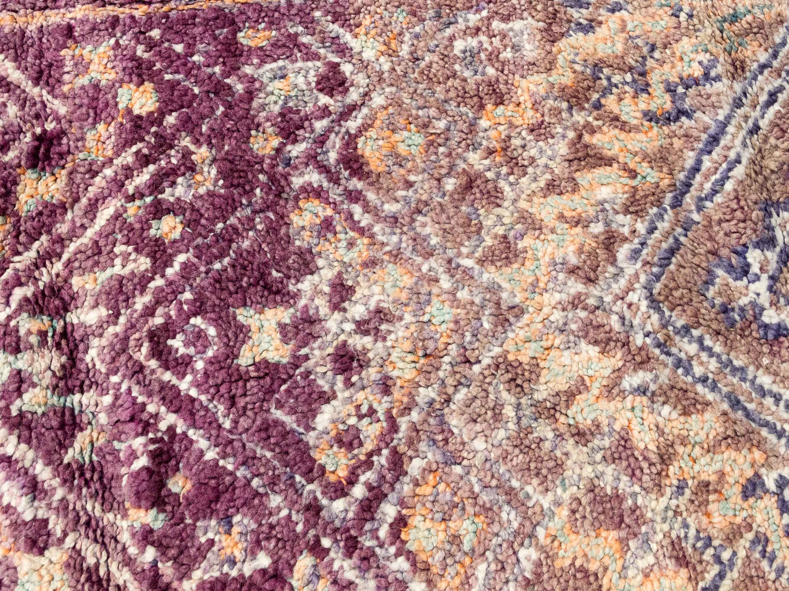 Vintage Moroccan Rug From Beni Mguild Berber Rug Handmade - Etsy