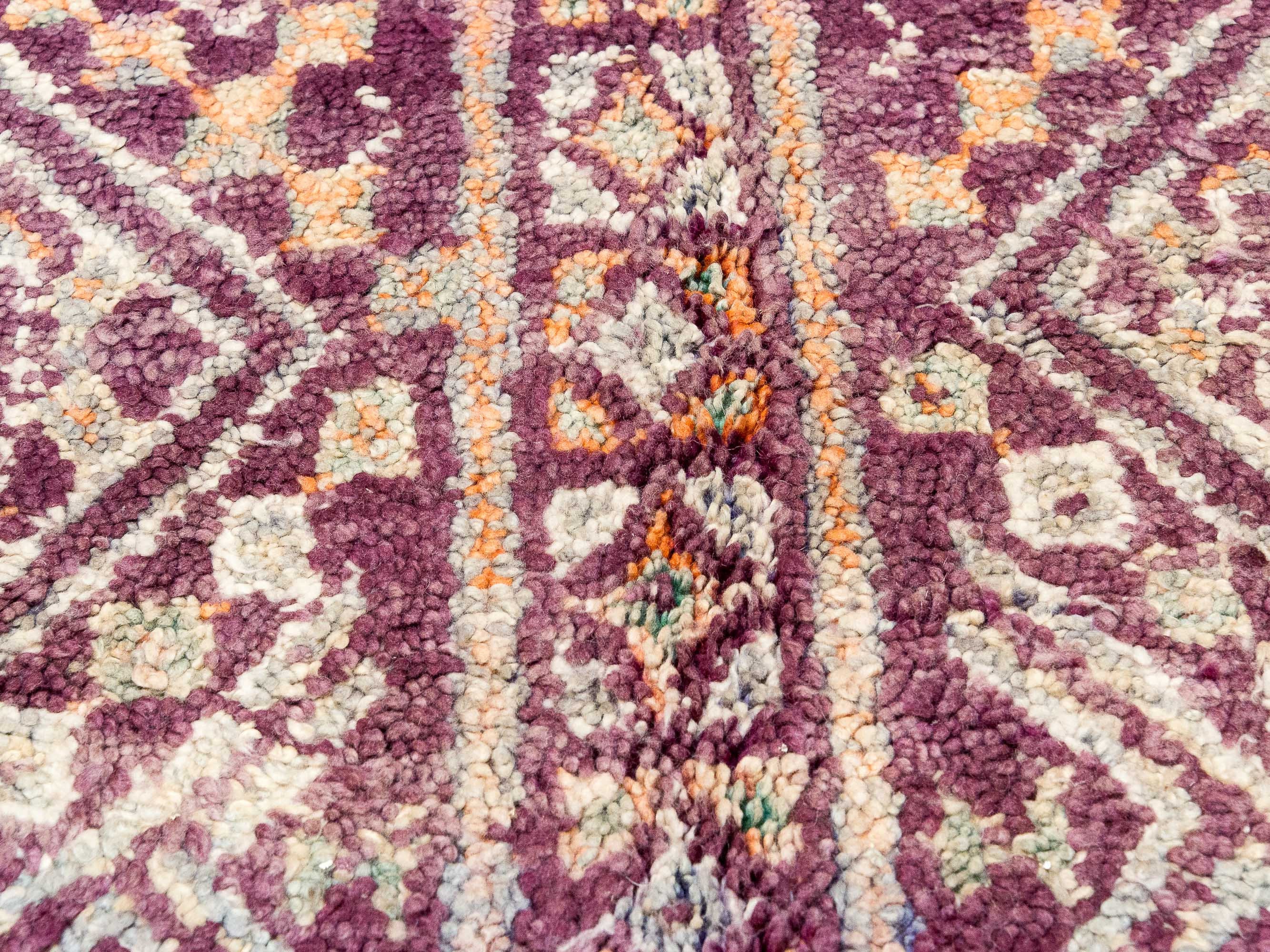 Vintage Moroccan Rug From Beni Mguild Berber Rug Handmade - Etsy