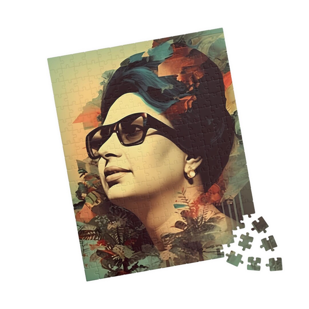 Beautiful Um Kulthoom Om Kolsoom Egypt Puzzle 110 or 252 - Etsy