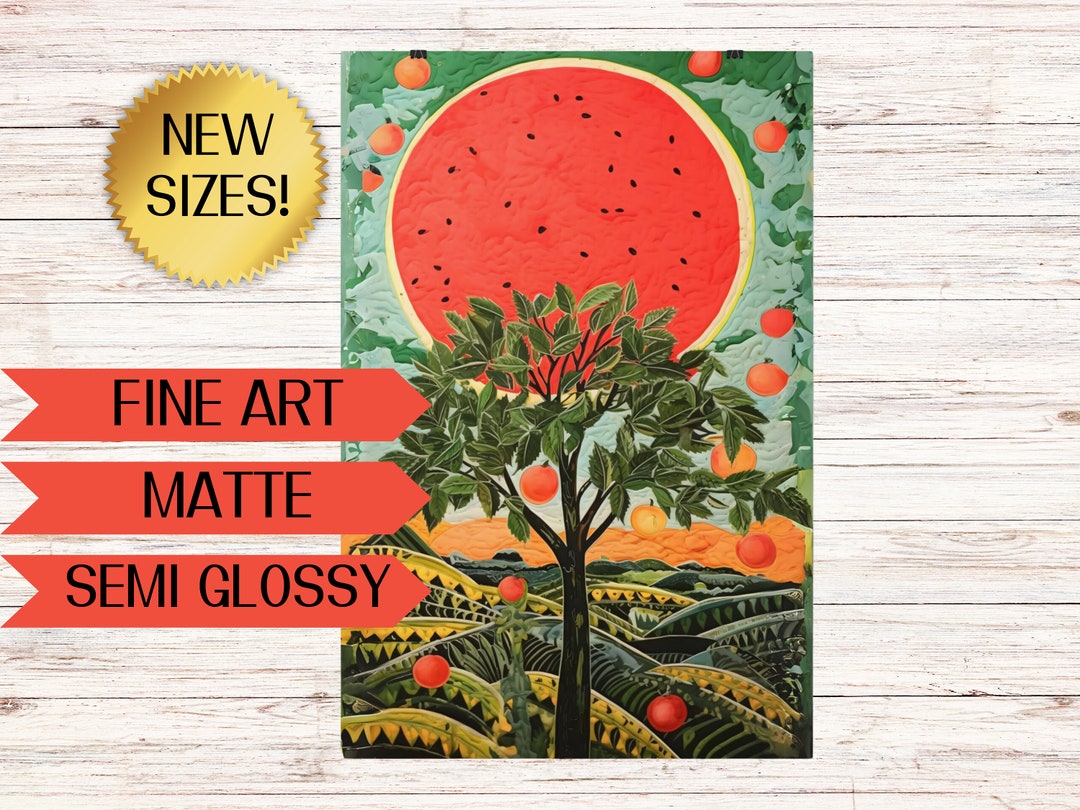 Orchard of Hope, Palestine Artwork, Watermelon, Jaffa Oranges, Farm ...