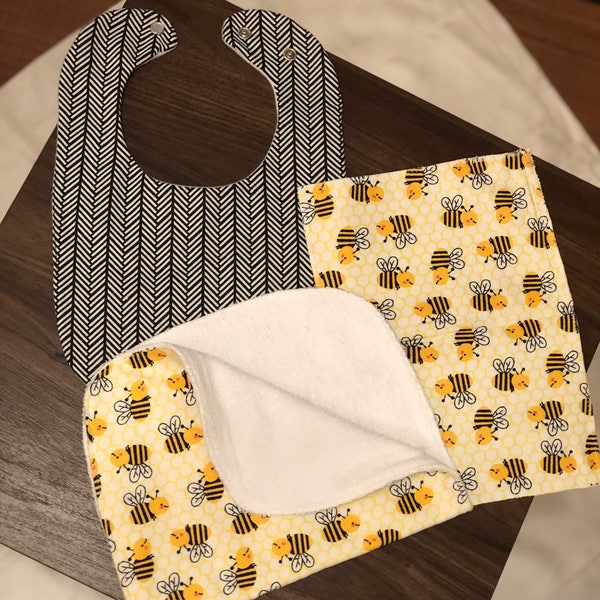 Bumble Bee Washcloth - Etsy