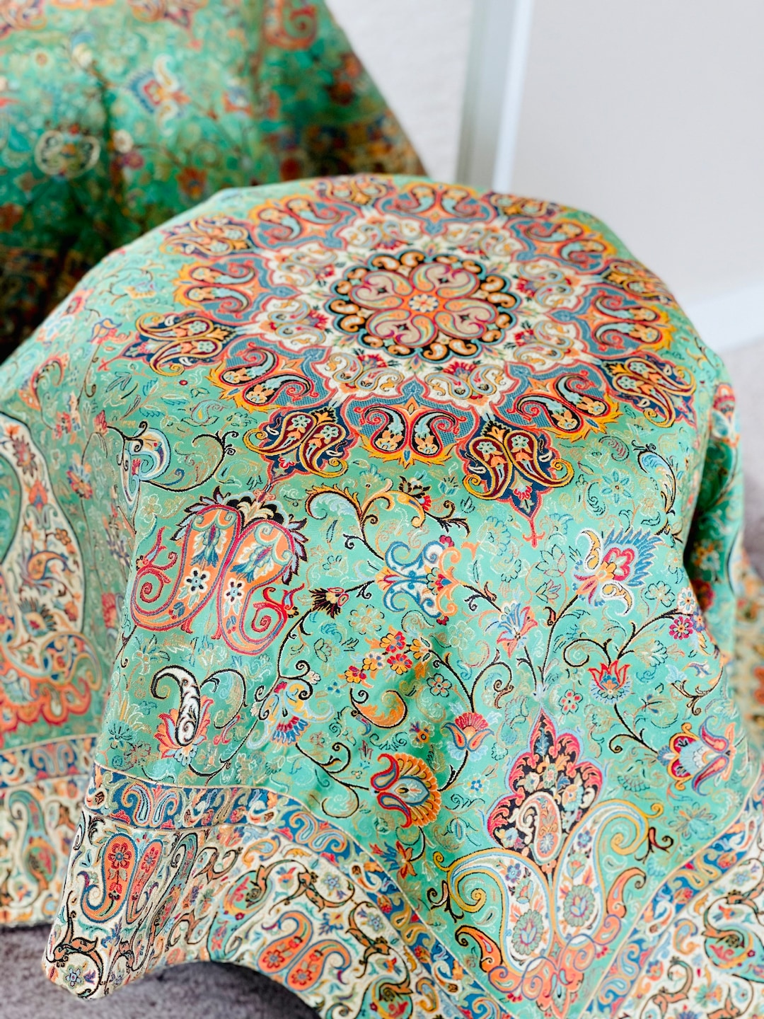 Haftseen-sofreh Aghd Termeh - Termeh - Persian Cloth- Aghd -persian ...
