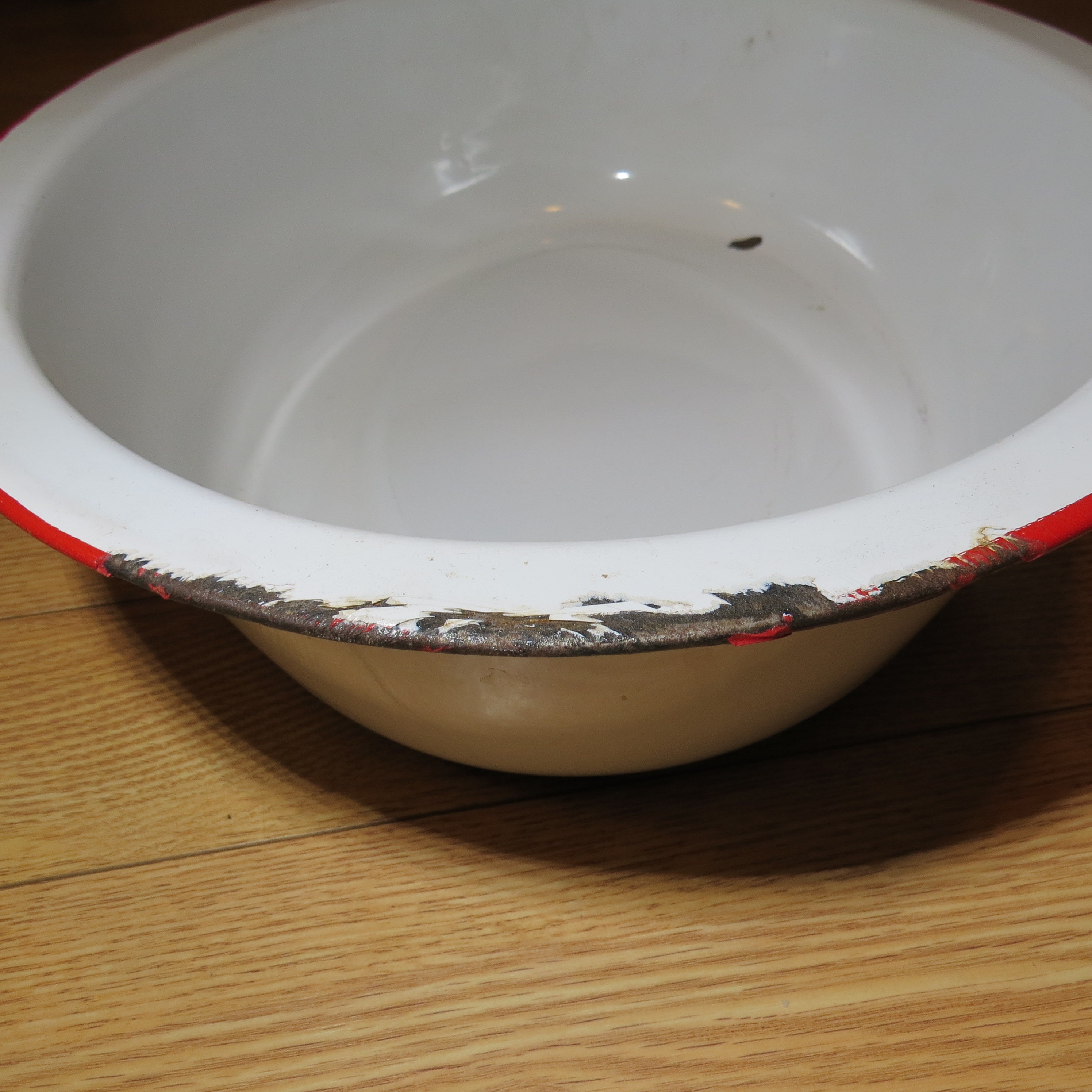 18" Oval Enamelware Wash Basin - Etsy