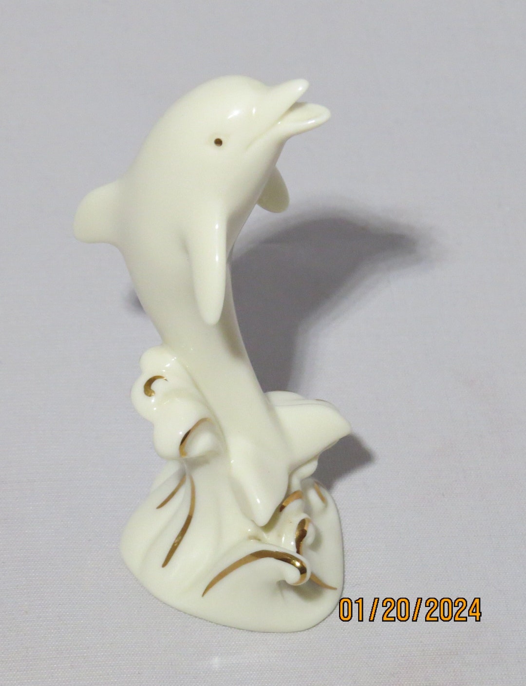 Lenox Porcelain Dolphin Figurine - Etsy