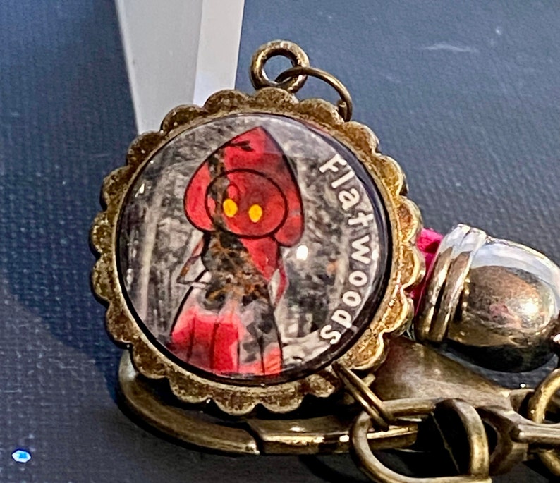 Cryptid Keychain Mothman, Fresno Nightcrawler Gift, Wendigo Keychain ...