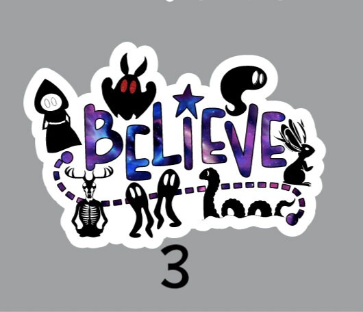 Cryptid Vinyl Stickers, Mothman Sticker, Fresno Nightcrawler Sticker ...