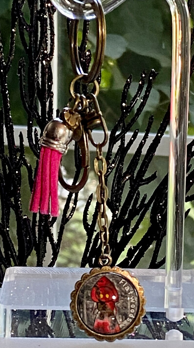 Cryptid Keychain Mothman, Fresno Nightcrawler Gift, Wendigo Keychain ...