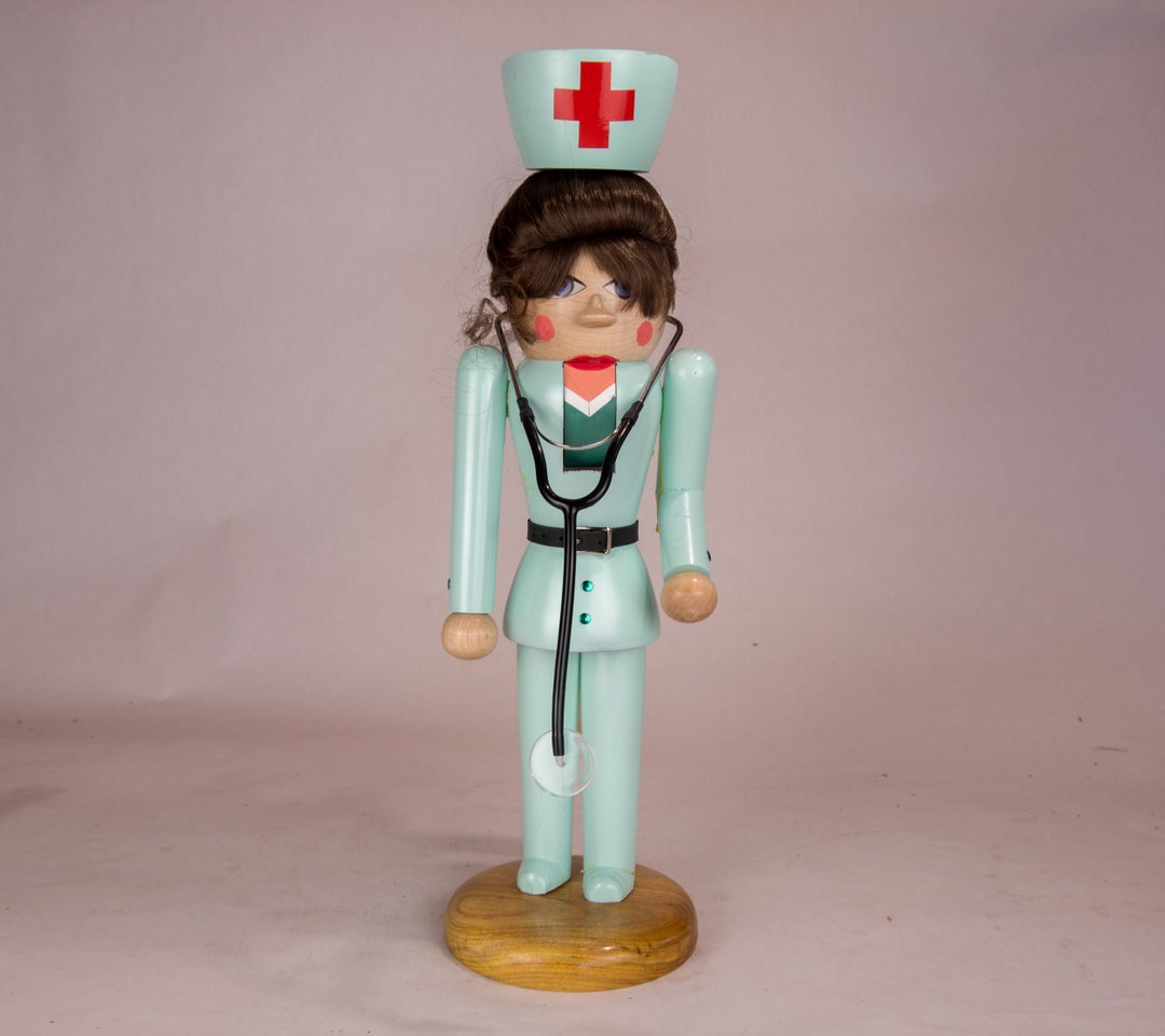 Nutcracker Nurse Handcrafted - Etsy