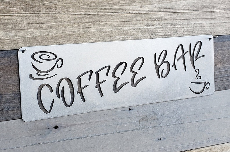 Coffee Bar Sign - Etsy