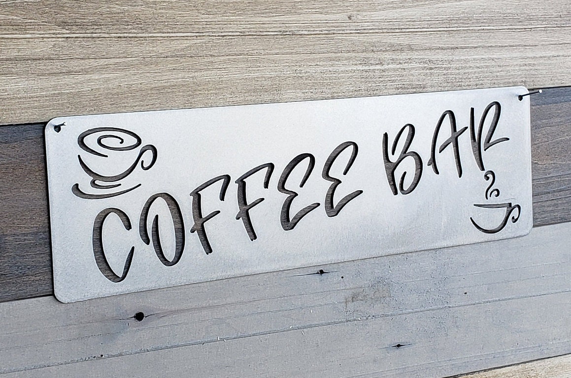 Coffee Bar Sign | Etsy