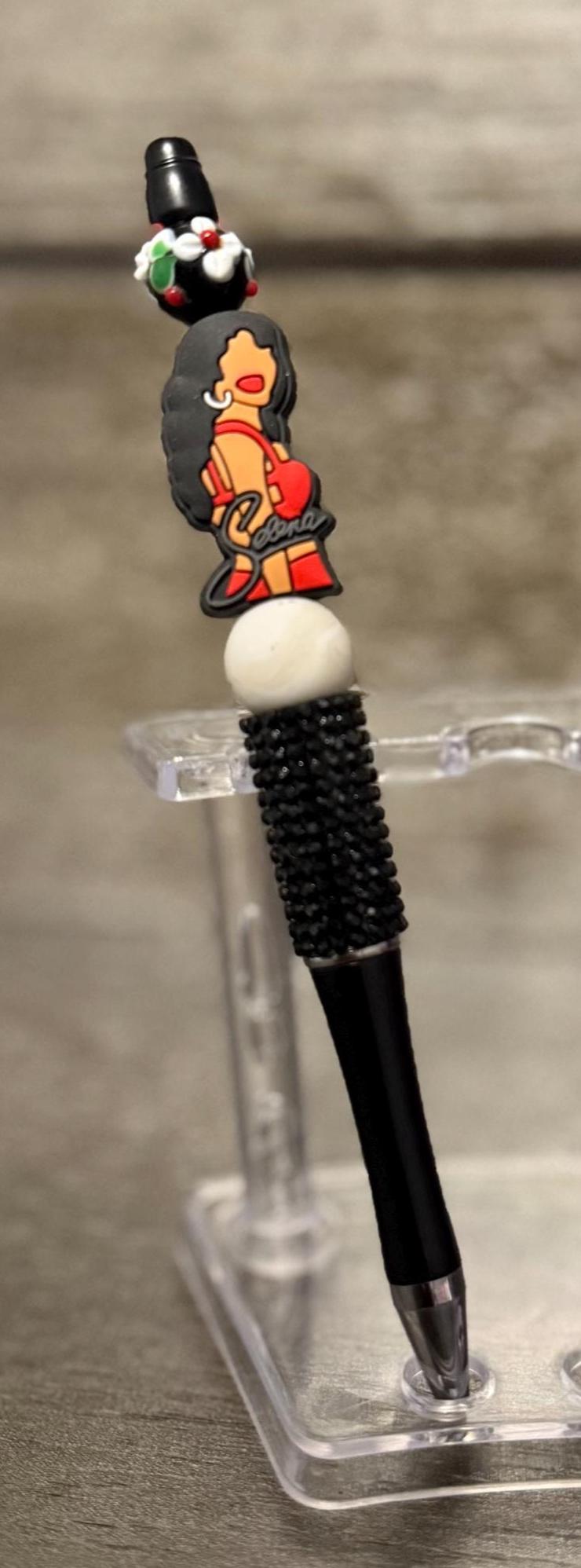 Tex Mex Beaded Pens of La Reina Selena. for Work Desk and Gift. Singer ...
