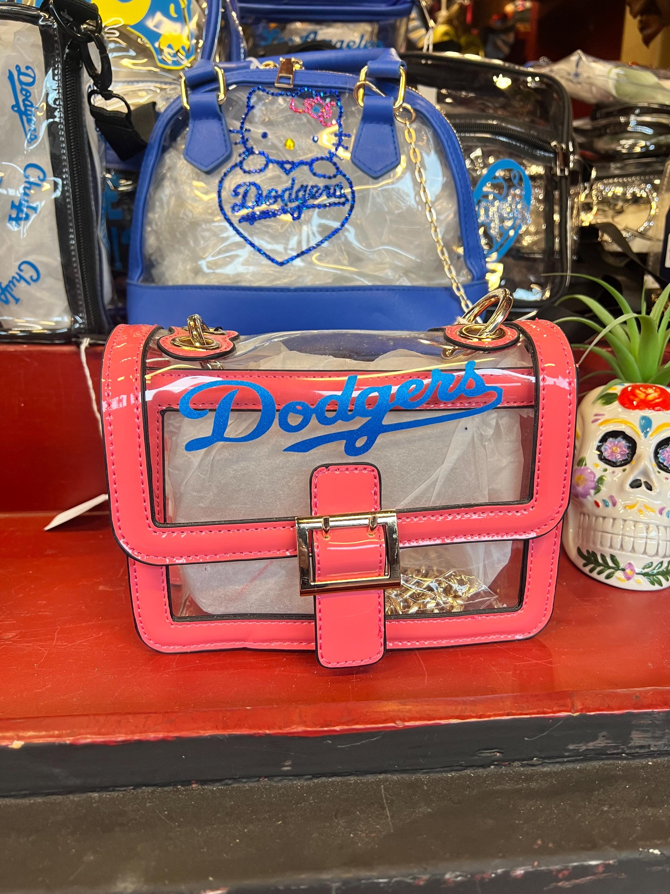 Purse Dodgers Stadium Bag in Pink. Concert Purse. Chula Dodgers Stadium ...