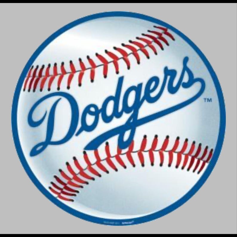 Dodgers Coasters Coaster. Makes a Great Gift. I Can Add Name - Etsy