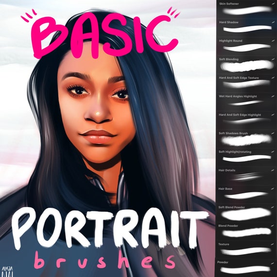 Portrait Brush Set For Procreate Procreate Brush Pack Procreate Brushes ... Portrait Brush Set For Procreate Procreate Brush Pack Procreate Brushes ...