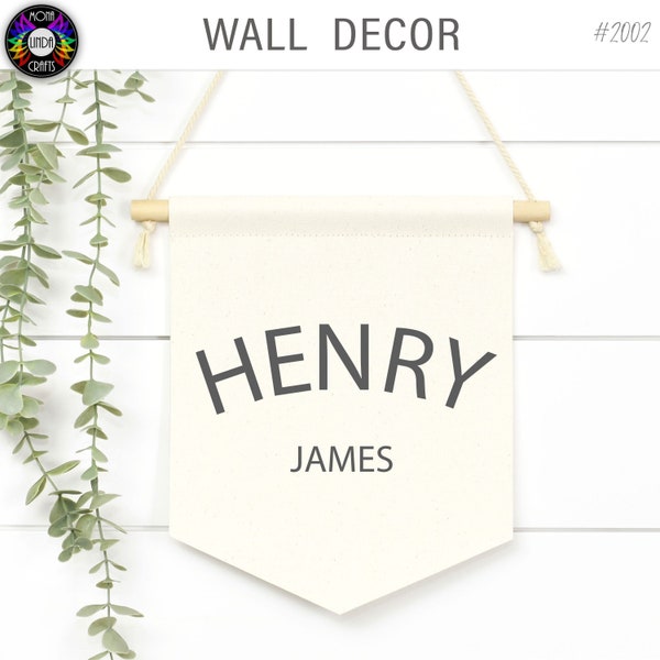 Name Banner for Nursery - Etsy