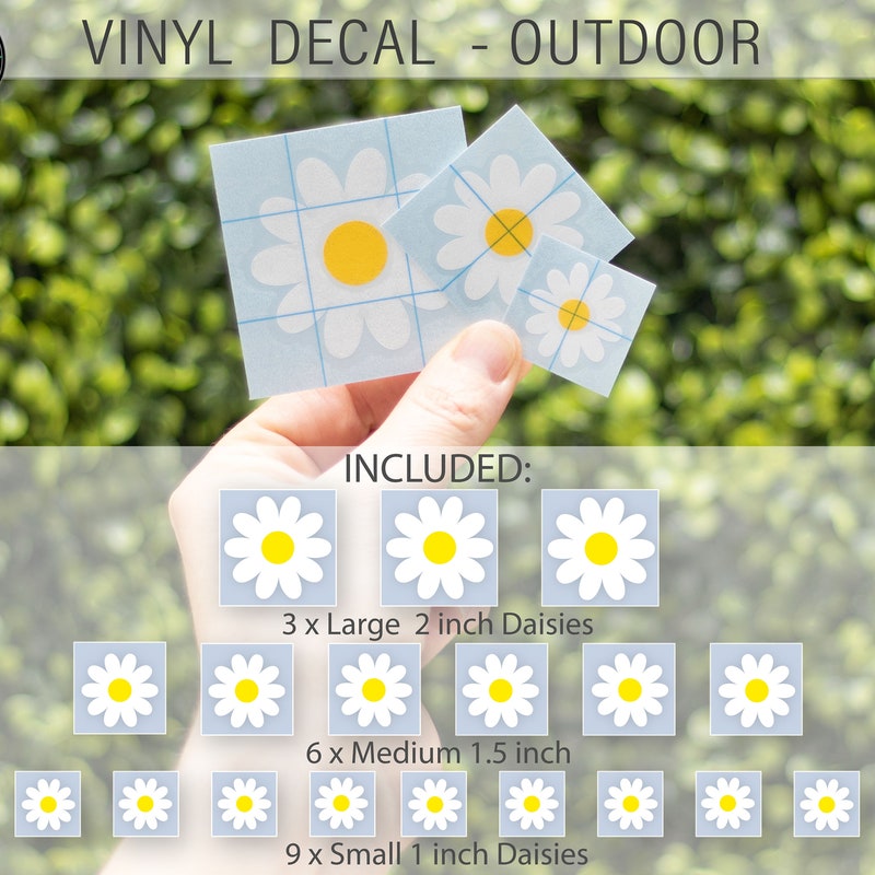 Daisy Decal - Etsy